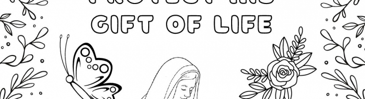 respect-life-coloring-page | Catholic Charities Diocese of Youngstown